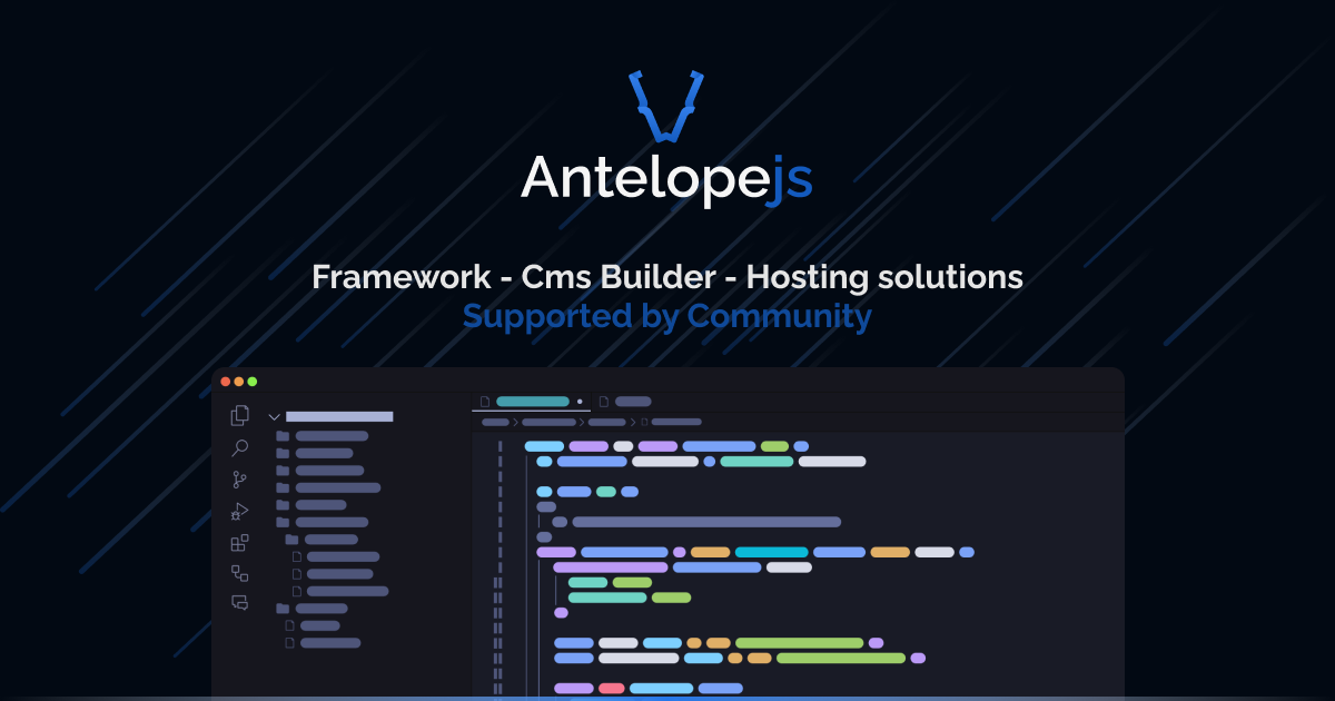 Better than multiple tools an ecosystem - Antelope JS